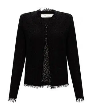 IRO PARIS Round-neck Cardigan - Black