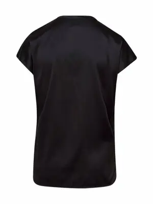 Pinko Crewneck Satin T-shirt