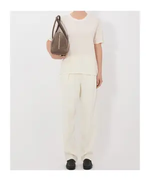 Loulou De Saison Ezra Classic Fit T-shirt - Ivory