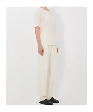 Loulou De Saison Ezra Classic Fit T-shirt - Ivory