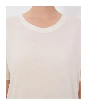 Loulou De Saison Ezra Classic Fit T-shirt - Ivory