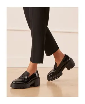STUART WEITZMAN Block-heel Loafers