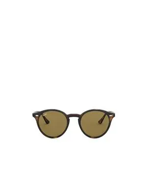 Ray-ban Round Full-rimmed Sunglasses - Brown