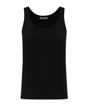BY MALENE BIRGER Dali Logo-embroidered Tank Top - Black