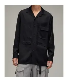 Y3 Button-up Twill Shirt