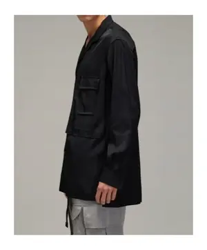 Y3 Button-up Twill Shirt