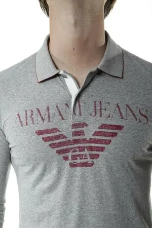 Emporio Armani Logo Details Polo Shirt