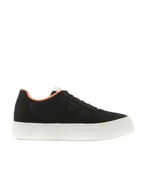 Emporio Armani Lacing Skate Shoes - Black