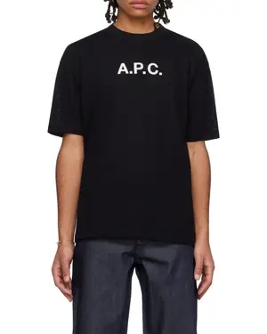 A.p.c. Logo-print Cotton T-shirt