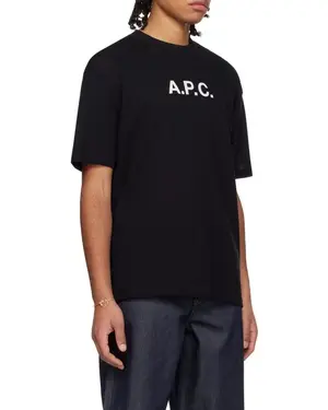 A.p.c. Logo-print Cotton T-shirt