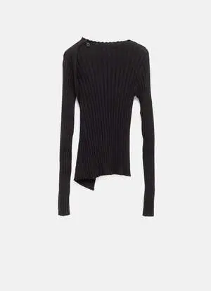 Paloma Wool No 2837 Esmolar Asymmetric Ribbed Sweater