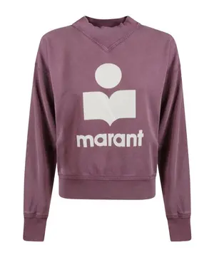 Isabel Marant Étoile Logo-print Long-sleeve Sweatshirt - Multicolor