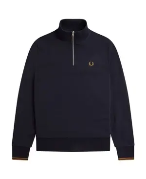 Fred Perry Semi-zipped Sweatshirt