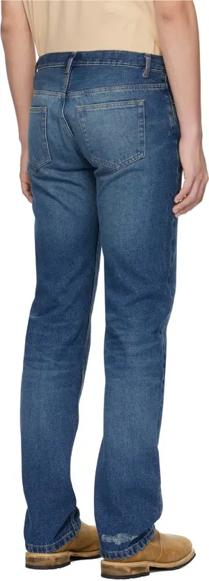 A.p.c. Straight Leg Distressed Jeans