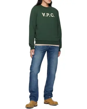 A.p.c. Straight Leg Distressed Jeans