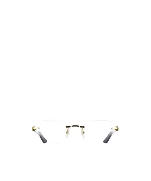 Cartier Rectangular Frame Glasses - White