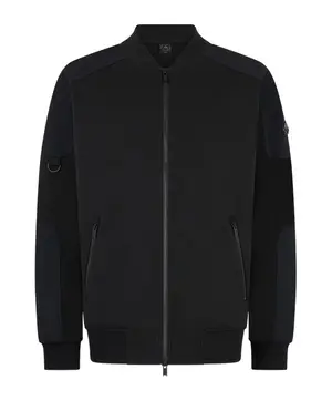 Moose Knuckles Logo-patch Jacket - Black