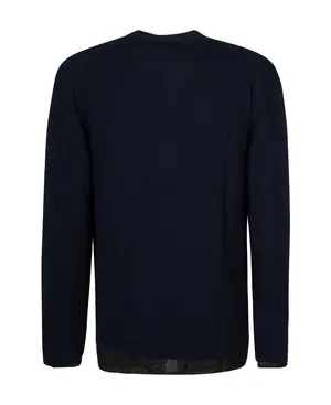 Comme Des Garçons Ribbed Buttoned Cardigan