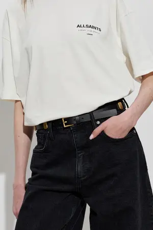 ALLSAINTS Stud-embellished Leather Belt