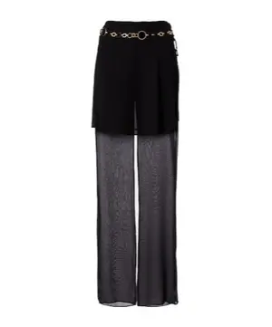 Christopher Esber Belted Silk Wide-leg Pants
