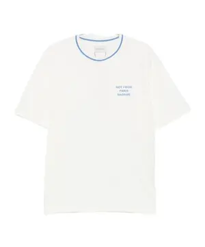 Drole De Monsieur Short-sleeved T-shirt - Off White