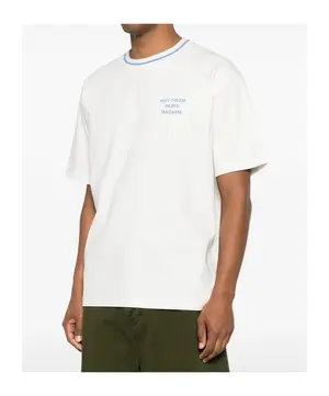 Drole De Monsieur Short-sleeved T-shirt - Off White