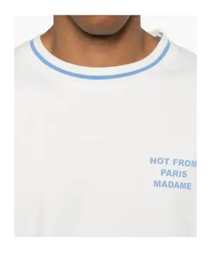 Drole De Monsieur Short-sleeved T-shirt - Off White