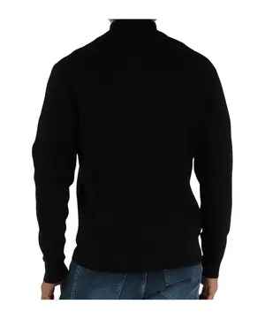 C.P. COMPANY Lens Detailed Half-zip Knit Jumper