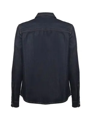 GIULIANO GALIANO Matt Denim Shirt