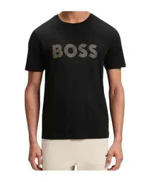 Hugo Boss Logo-detail Cotton T-shirt