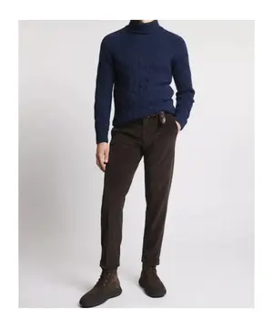 FAY Pleated Tailored Trousers