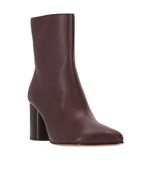 NICCOLO PASQUALETTI Obliqua Leather Ankle Boots