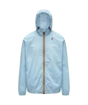 K-WAY Le Vrai 4.0 Claude Hooded Zip Jacket - Blue Dream