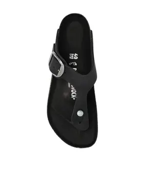 BIRKENSTOCK Gizeh Big Buckle Flip-flops - Black