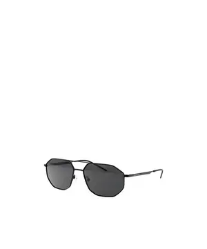 Emporio Armani Geometric Frame Sunglasses