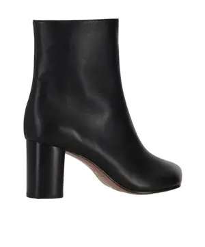 NICCOLO PASQUALETTI Obliqua Leather Ankle Boots
