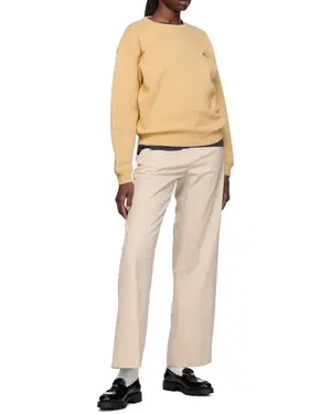 Maison Kitsuné Aison Kitsuné Speedy Fox Patch Crewneck T-shirt