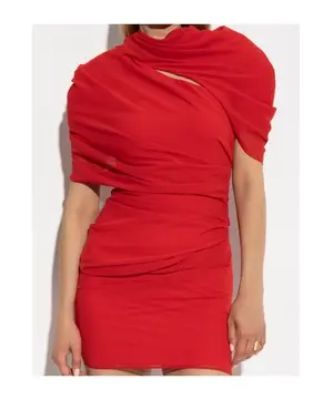 Jacquemus The Castagna Mini Dress - Red