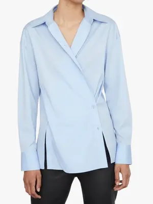 Vince Long-sleeved Cotton Shirt