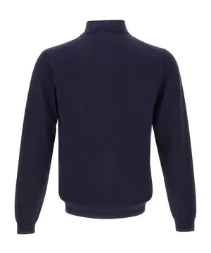 SUN 68 Everyday Half Zip Knitted Sweater