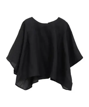 BASERANGE Crew Neck T-shirt - Black