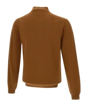 SUN 68 Everyday Half Zip Knitted Sweater