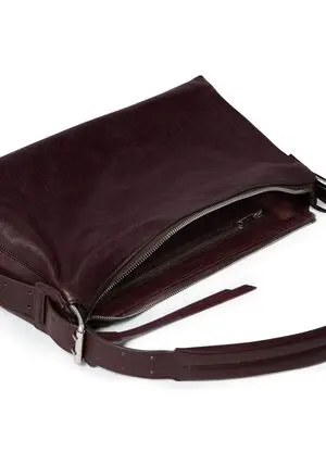 LEMAIRE Belted Leather Baguette Bag