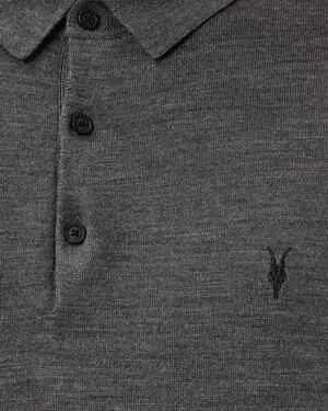 ALLSAINTS Long-sleeve Polo Shirt