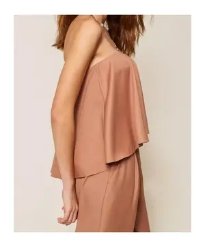 TWINSET Bustier Top With Pleated Details