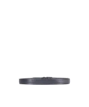 ORTIGNI Perforated Buckle Belt