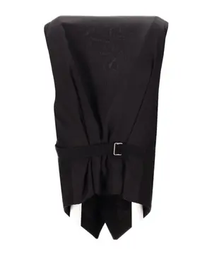 ANN DEMEULEMEESTER V-neck Buttoned Waistcoat