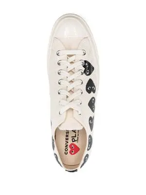 Comme Des Garçons Lace-up Low-cut Casual Shoes