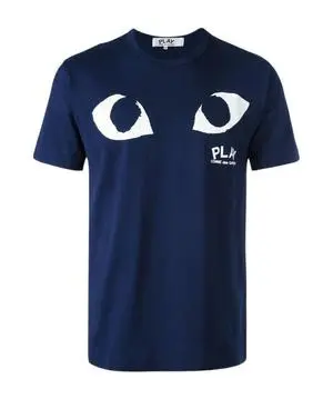 Play Comme Des Garcon Eye Print T-shirt - Black