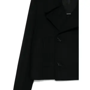 ANN DEMEULEMEESTER Double-breasted Strap Jacket